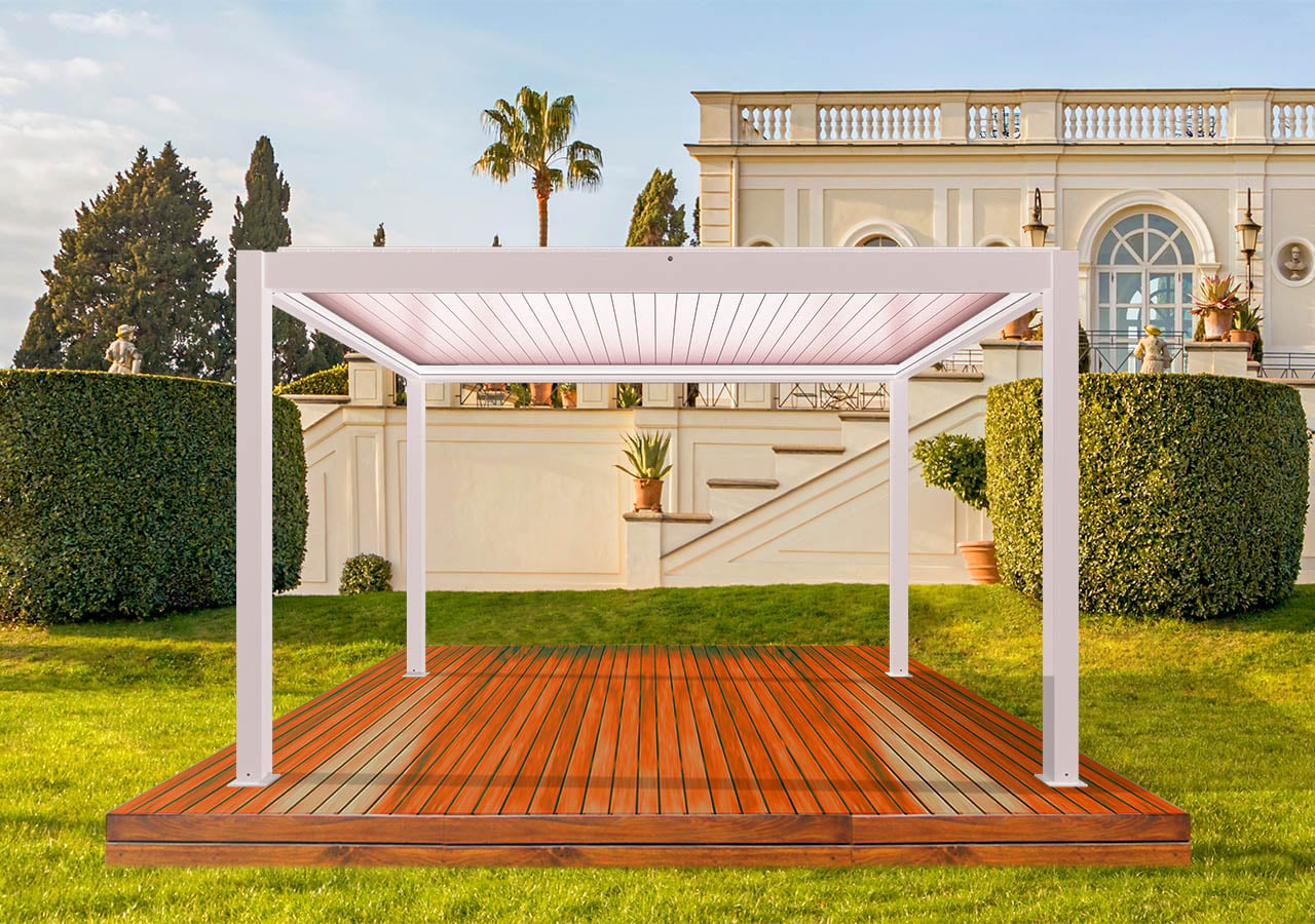 Outdoor bioclimatic pergolas - Beauty Luxury